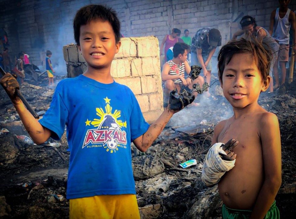 Rêves d'enfants des rues